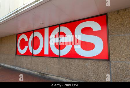 Coles Inverell in northern new south wales, australia Stock Photo - Alamy