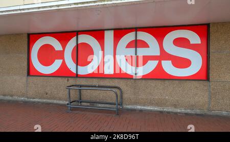 Coles Inverell in northern new south wales, australia Stock Photo - Alamy