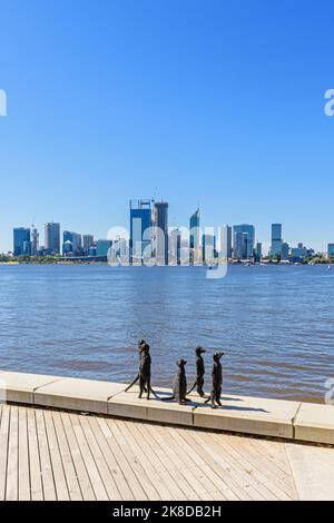 Perth City Views, South Perth Western Australia Stock Photo - Alamy
