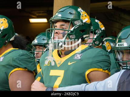 Baylor Bears linebacker Bryson Jackson (7) against the Texas State ...
