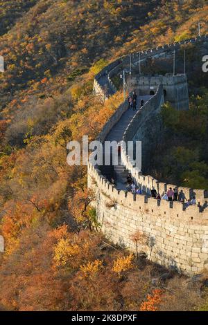 Beijing, China. 22nd Oct, 2022. Delegates attend the closing session of ...