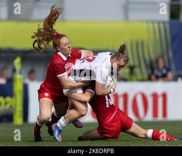 Canada's Alex Tessier during the Women's Rugby World Cup group stage ...