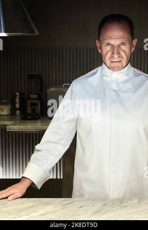 RALPH FIENNES in THE MENU (2022), directed by MARK MYLOD. Credit ...