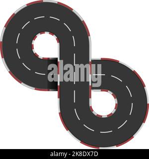 Silverstone car race Circuit map United Kingdom Stock Vector Image ...