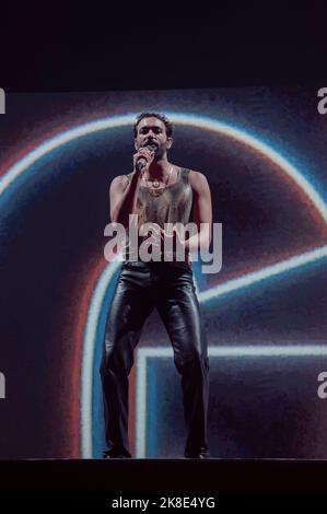 Rome, Marco Mengoni's "Live in Europe 2025" concert Stock Photo - Alamy