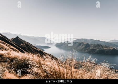 Amazing blue lake with large mountain in Schweiz Stock Photo - Alamy