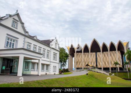 Kuching Malaysia 3rd Sep 2022: the exterior view of Borneo Cultures ...