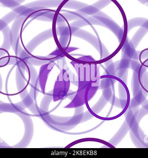 Abstract seamless pattern of random arranged overlapping transparent ...
