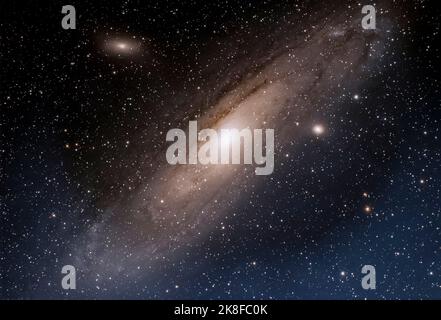 The Andromeda Galaxy in the constellation Andromeda Stock Photo - Alamy