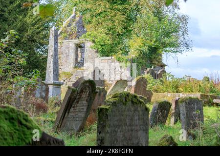 Springkell, Scotland - September 28 2022 : Springkell Old Parish Church ...