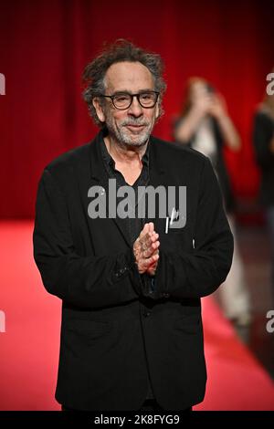 Lyon, France. 23rd Oct, 2022. Vincent Lindon, Anne Elisabeth Lemoine ...