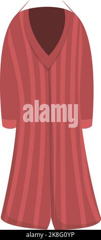 Robe soft icon cartoon vector. Fabric clothes. Clean spa. Robe soft ...