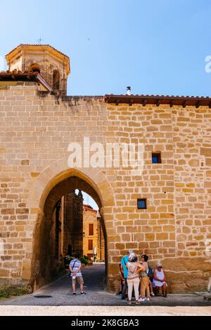A beautiful view of Spanish walled villages Stock Photo - Alamy