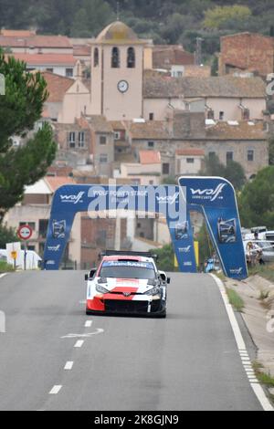 Catalunya, Spain. 23rd Oct, 2022. Salou, World title on the podium ...