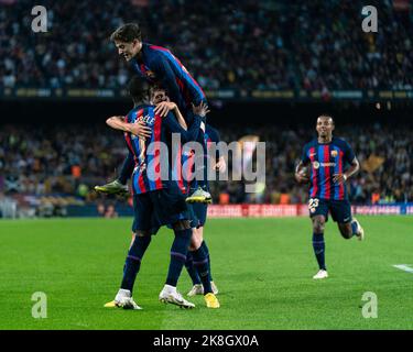 FC Barcelona players Stock Photo - Alamy