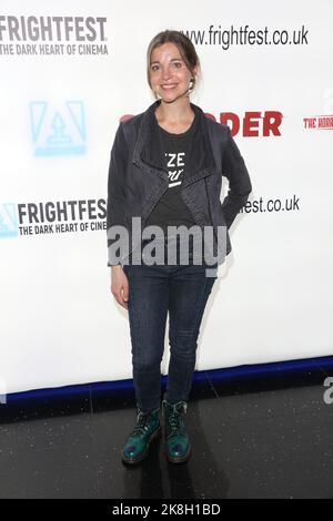 Laura Heisler (EVIL) attends 'The Harbinger' film premiere at Arrow ...