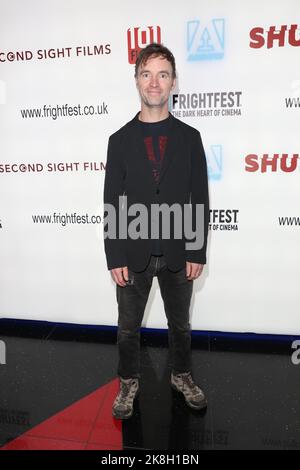 Jay Dunn attends 'The Harbinger' film premiere at Arrow FrightFest held ...