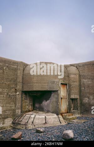 WWII German Bunker, Kempt Tower, in La Grande Cueillette, Saint Ouen ...