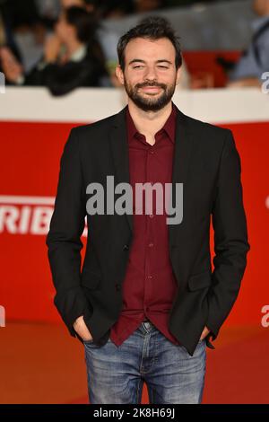 Stefano Rapone attends the red carpet of the movie "Sono Lillo" at the ...