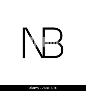 Nota Bene note black icon. Gothic, pixel, classic and modern fonts. NB ...