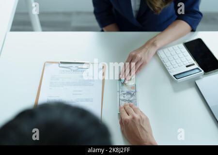 Bribery, corruption, collecting money from business operations between ...