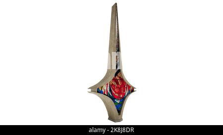 Damascene Sword Monument | نصب السيف الدمشقي, دمشق, سوريا Stock Photo ...