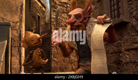 PINOCCHIO (2022), directed by GUILLERMO DEL TORO and MARK GUSTAFSON ...