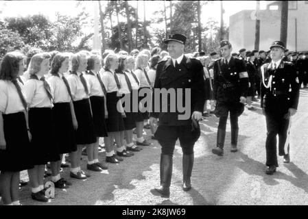Oslo 18-07-1942. Minister President Vidkun Quisling (t.h. )'s 55th ...
