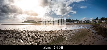 The fishing village of Avoch on the Black Isle Highland Scotland Stock ...