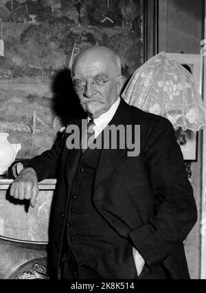 Oslo January 1941 The composer Christian Sinding photographed in his ...