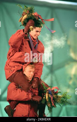Lillehammer 19940214 Olympic-94, 30 km cross -country skiing, men ...