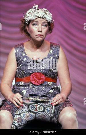 Oslo 1990 - from performance with Dizzie Tunes. Hege Schøyen T.H as the ...