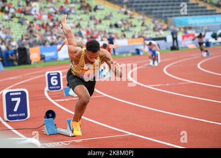 Munich, Deutschland. 16th Aug, 2022. Alica SCHMIDT (GER) before the ...