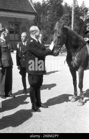 Oslo 18-07-1942. Minister President Vidkun Quisling (t.h. )'s 55th ...