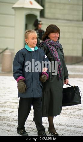 Oslo, 19920206 HIV-positive 15-year-old Odd Kåre Rabben smiled big ...