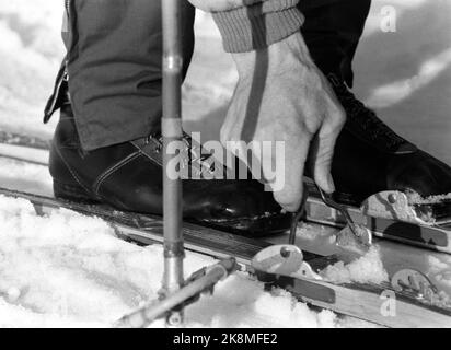 Falun, Sweden. February 18, 1961. The Swedish Skidspelen in Falun ...