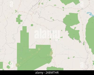 Grand Gedeh, county of Liberia. Open Street Map. Corner auxiliary ...