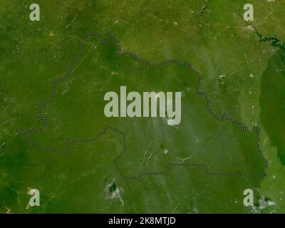 Grand Gedeh, county of Liberia. Low resolution satellite map. Locations ...