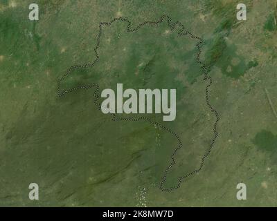 Lofa, county of Liberia. High resolution satellite map. Corner ...