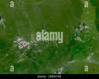 River Gee, county of Liberia. Low resolution satellite map. Locations ...
