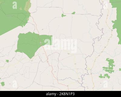 River Gee, county of Liberia. Open Street Map. Locations and names of ...