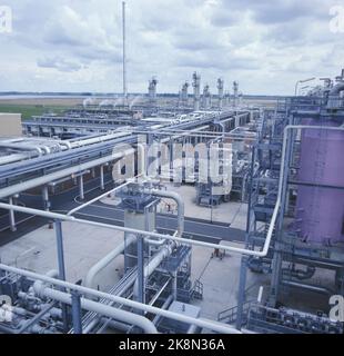 Emden, Germany, 19770908: Opening the gas pipeline between the Ekofisk ...