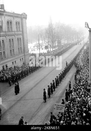 Oslo 19580120 Opening of the 102. Real Storting. Olav's first ...