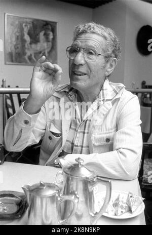 Oslo 19820602. Pianist Robert Levin photographed in connection with the ...