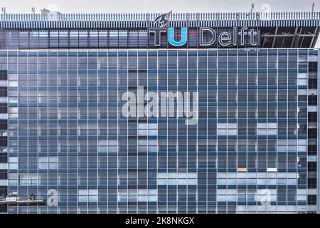 Faculty of Electrical Engineering with the university logo TU Delft ...