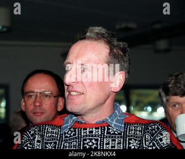Hamar 19930212 gathering for old Olympic winners in the Viking ship in ...