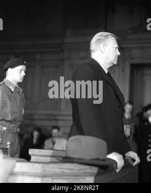 Oslo 19450526. The Landssvik case against Vidkun Quisling, which ...
