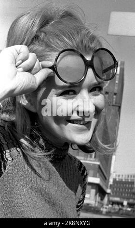 Oslo 19690320 Artist Kirsti Sparboe will represent Norway in the ...