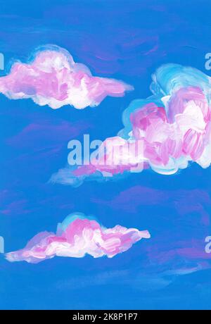 Abstract sunset illustration. Abstract evening or sunset mood ...