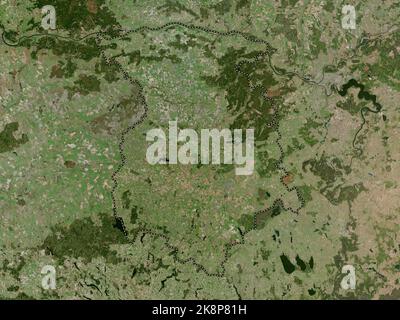 Marijampoles, county of Lithuania. High resolution satellite map ...